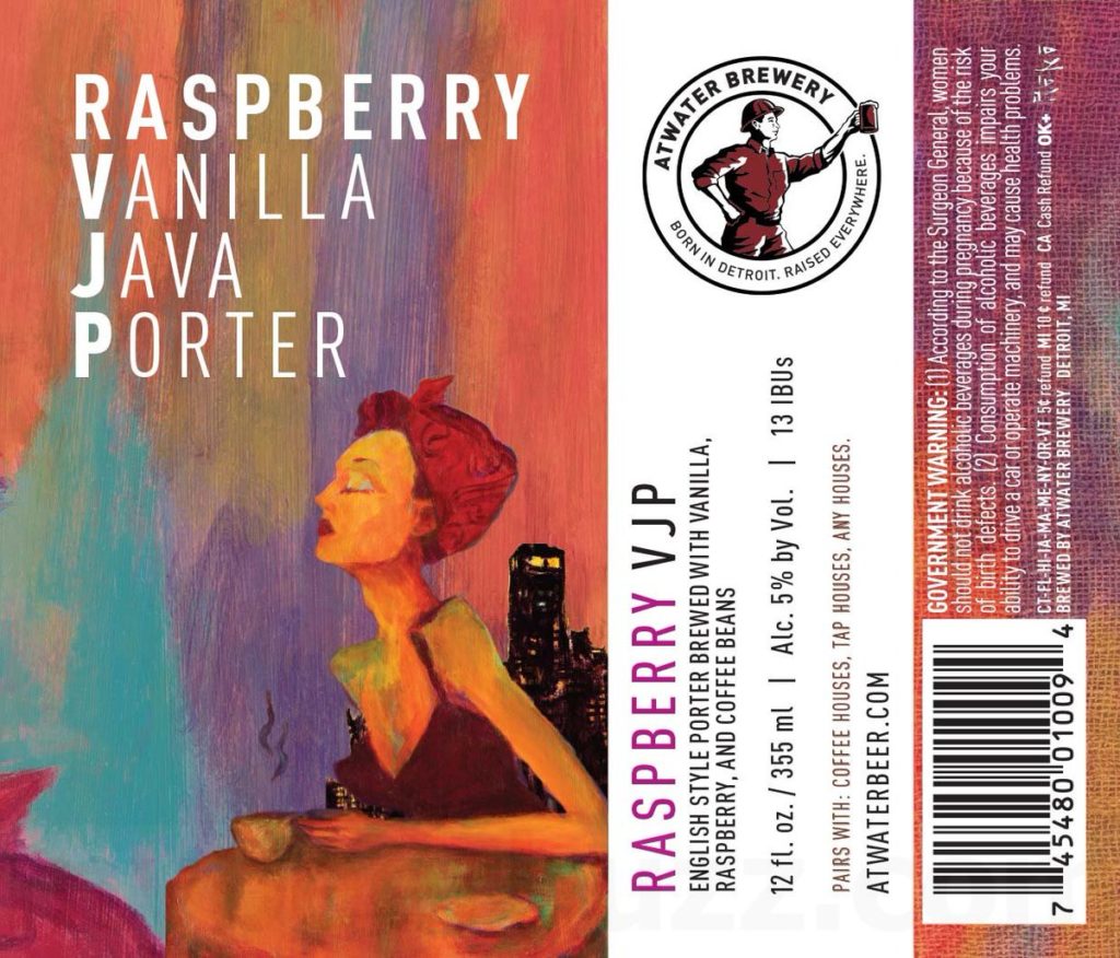 Atwater Raspberry Vanilla Java Porter | Bell Beverage