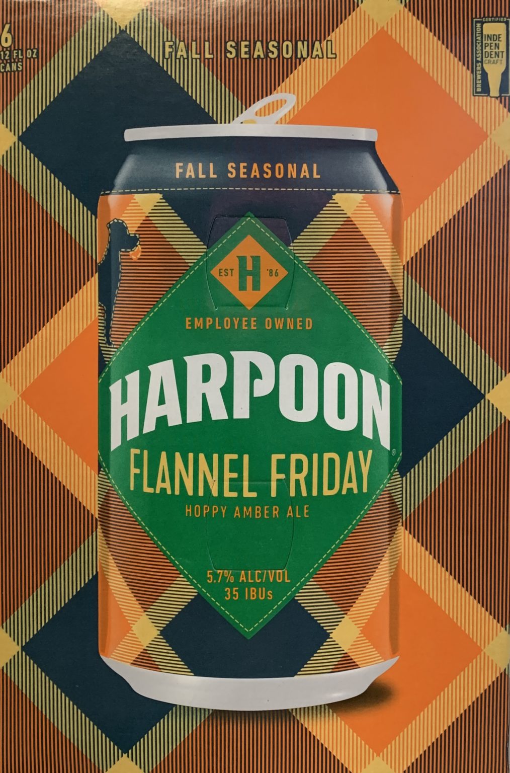 Harpoon Flannel Friday Bell Beverage