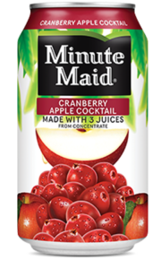 Minute Maid Cranberry Apple Cocktail | Bell Beverage