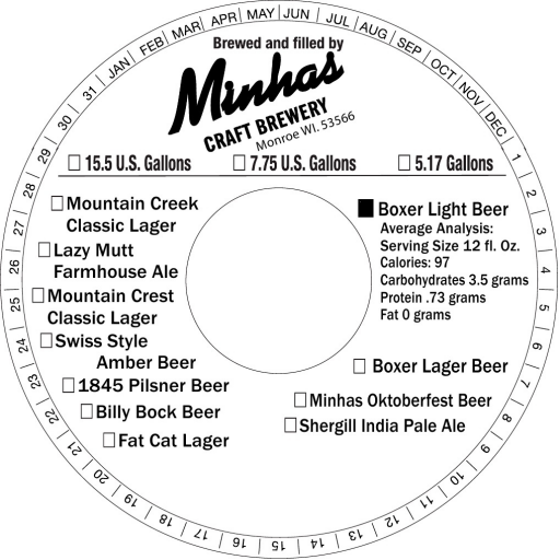 Minhas Boxer Light | Bell Beverage