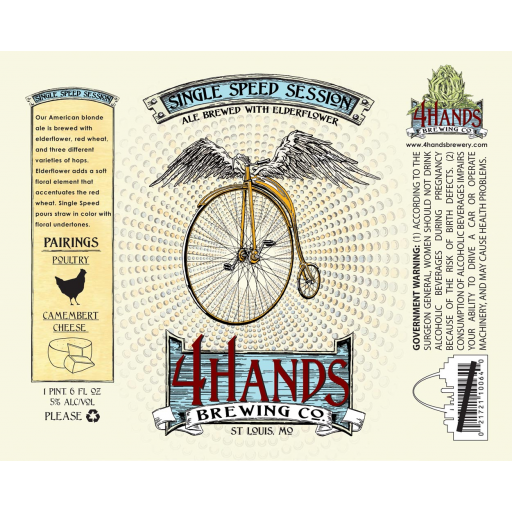 4 Hands Single Speed | Bell Beverage