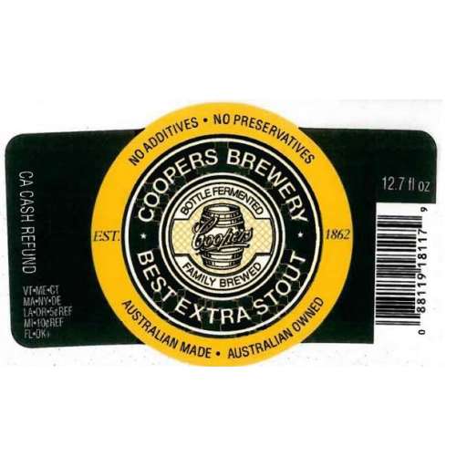 Coopers Best Extra Stout | Bell Beverage