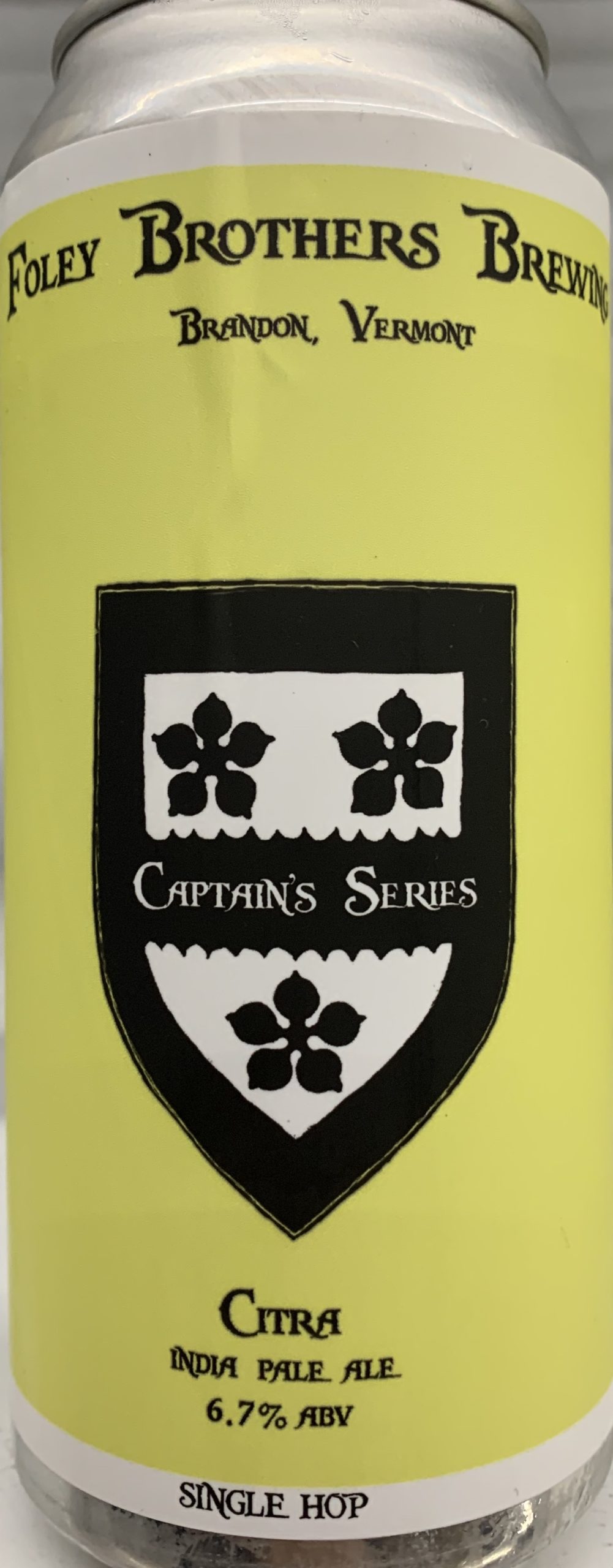 Foley Brothers Captain Series: Citra | Bell Beverage