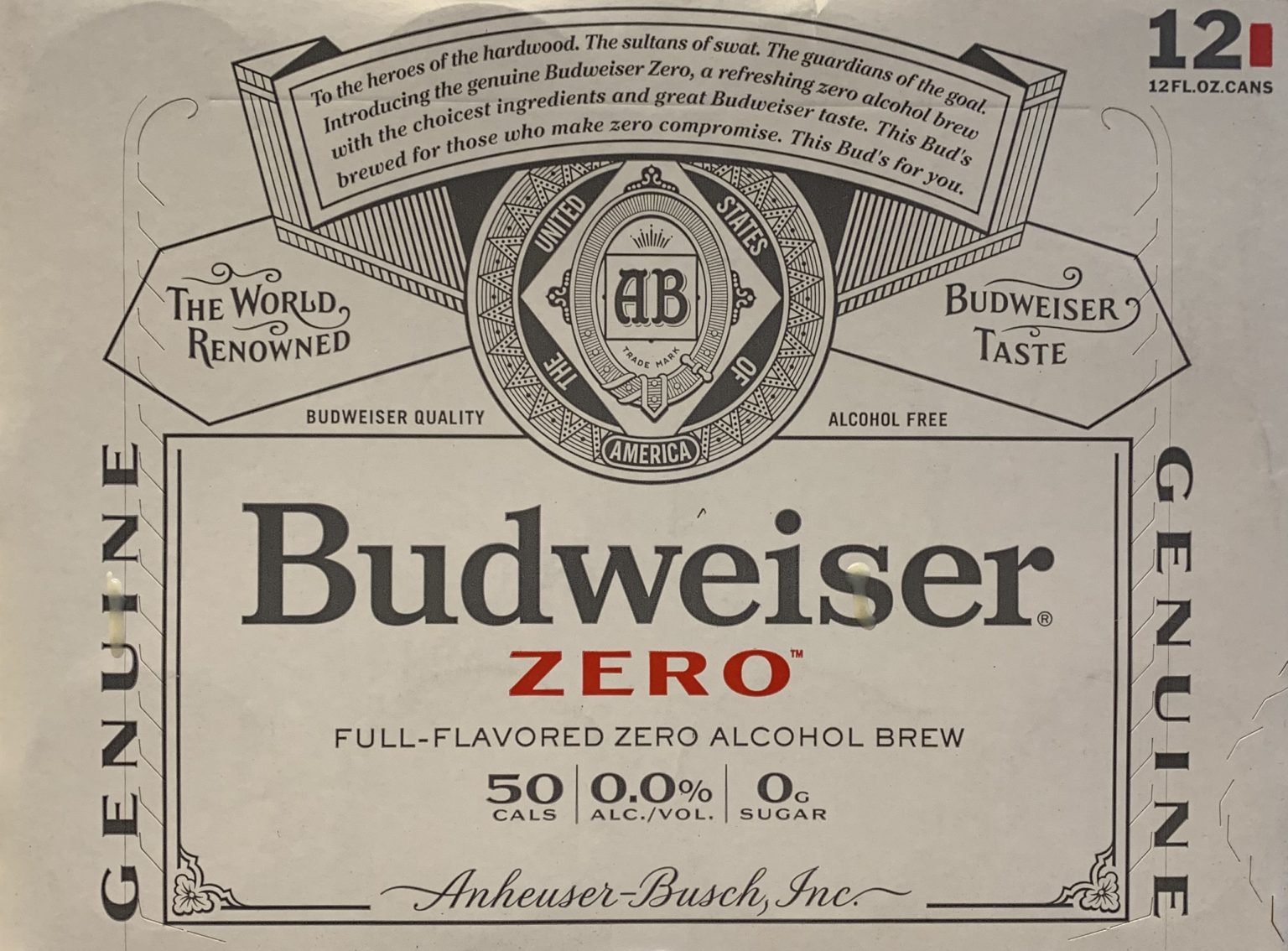 Budweiser Zero | Bell Beverage