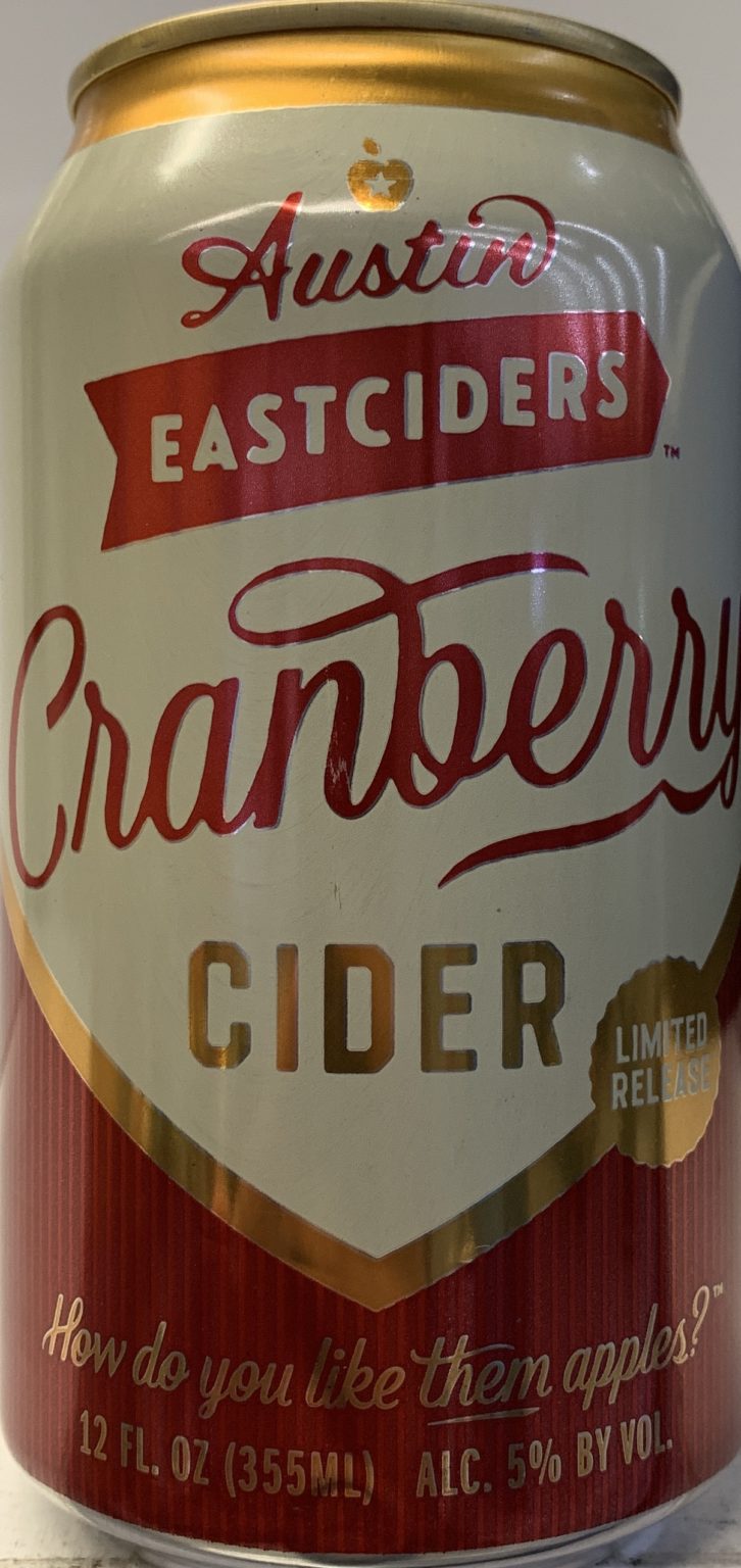 Austin Cider Cranberry | Bell Beverage