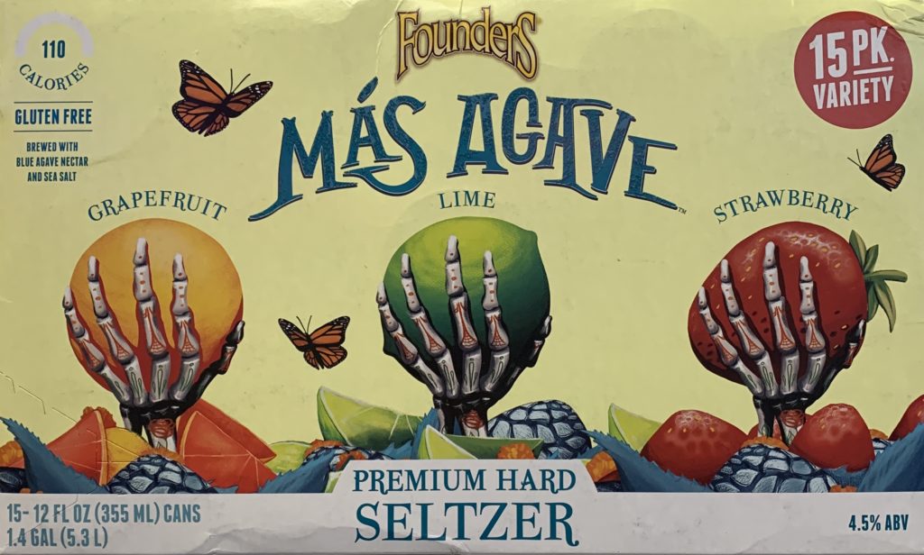 Founders Mas Agave Seltzer Variety | Bell Beverage