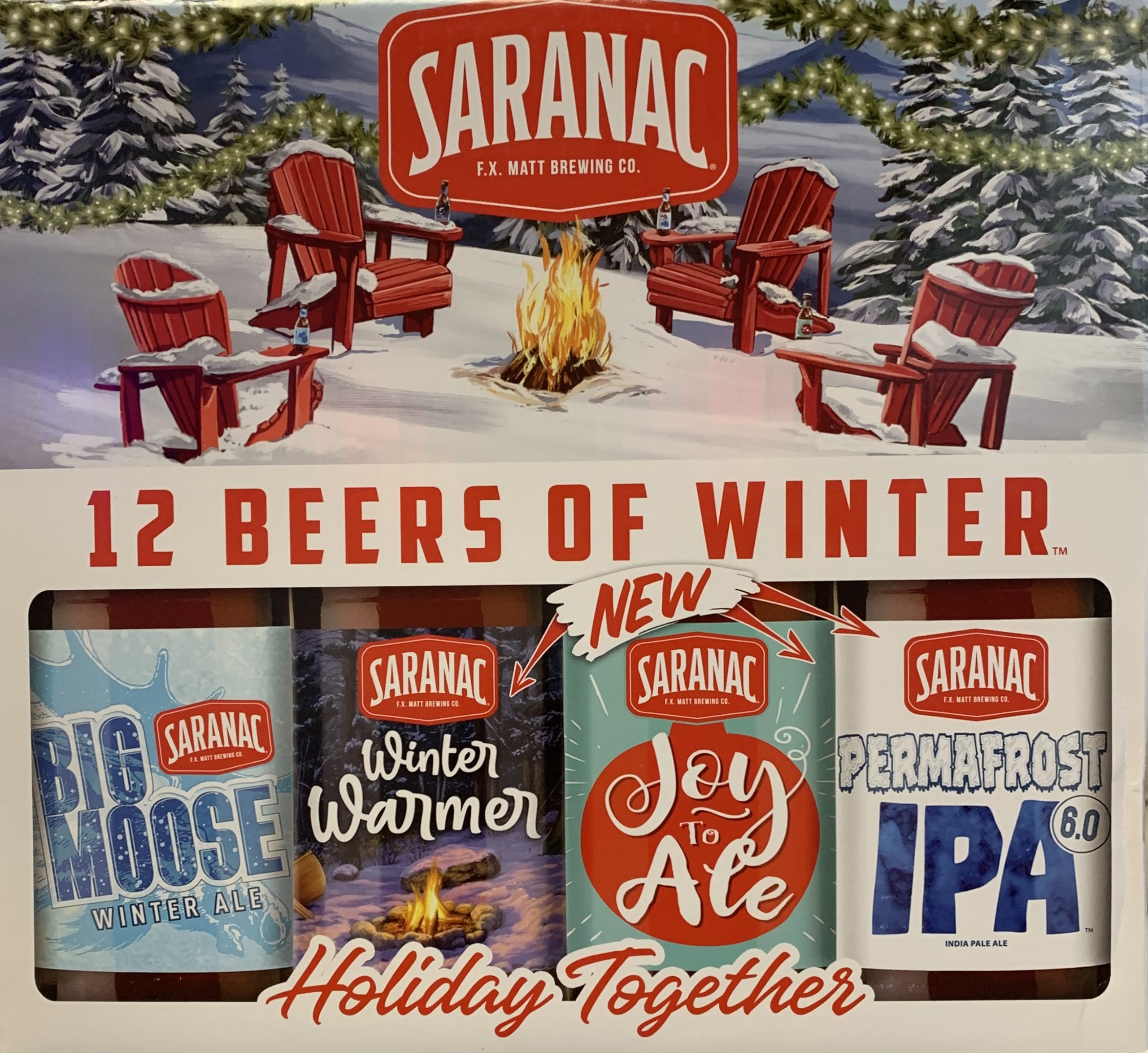 Saranac 12 Beers of Winter | Bell Beverage